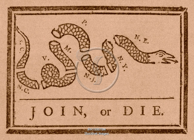 Join Or Die Purpose