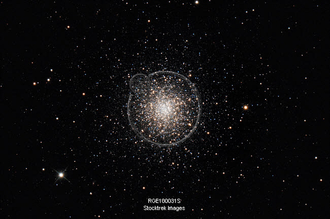 Messier 3, a globular cluster in the constellation Canes Venatici ...