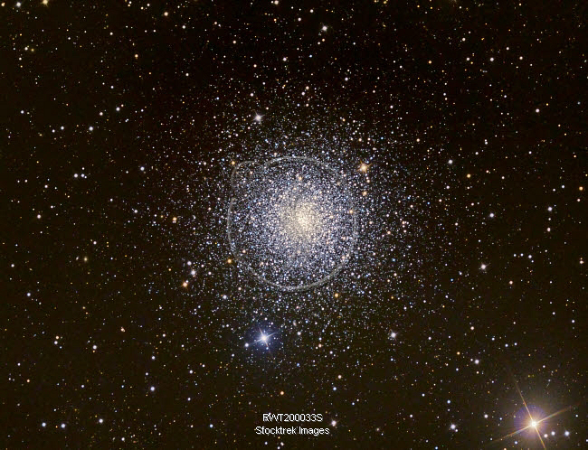 Messier 3, a globular cluster in the constellation Canes Venatici ...